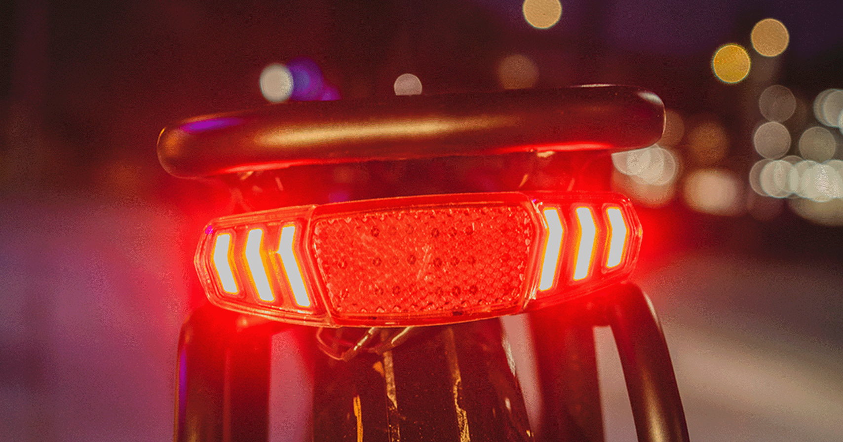 The bicycle rear light - your back-up in road traffic • Bumm